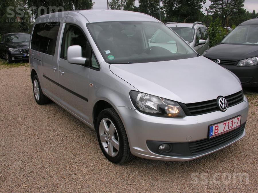 Pelēks Volkswagen Caddy 2011 Rīga, ar dzinēja tilpumu 1.60 L un nobraukumu 0 tūkst. km par 6950 €, foto 3 vietnē AUTOMOTO.COM.LV
