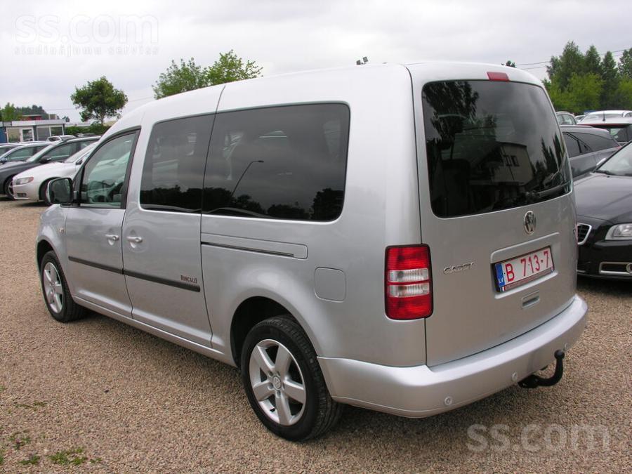 Pelēks Volkswagen Caddy 2011 Rīga, ar dzinēja tilpumu 1.60 L un nobraukumu 0 tūkst. km par 6950 €, foto 5 vietnē AUTOMOTO.COM.LV