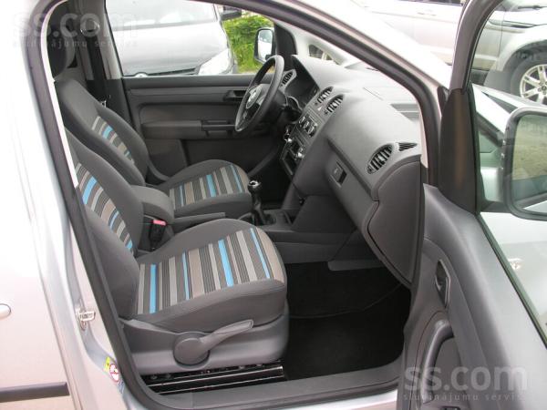 Pelēks Volkswagen Caddy 2011 Rīga, ar dzinēja tilpumu 1.60 L un nobraukumu 0 tūkst. km par 6950 €, foto 6 vietnē AUTOMOTO.COM.LV