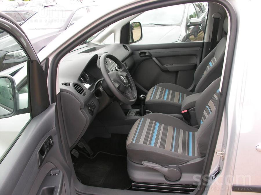 Pelēks Volkswagen Caddy 2011 Rīga, ar dzinēja tilpumu 1.60 L un nobraukumu 0 tūkst. km par 6950 €, foto 10 vietnē AUTOMOTO.COM.LV