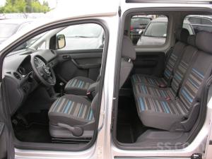 Pelēks Volkswagen Caddy 2011 Rīga, ar dzinēja tilpumu 1.60 L un nobraukumu 0 tūkst. km par 6950 €, foto 12 vietnē AUTOMOTO.COM.LV