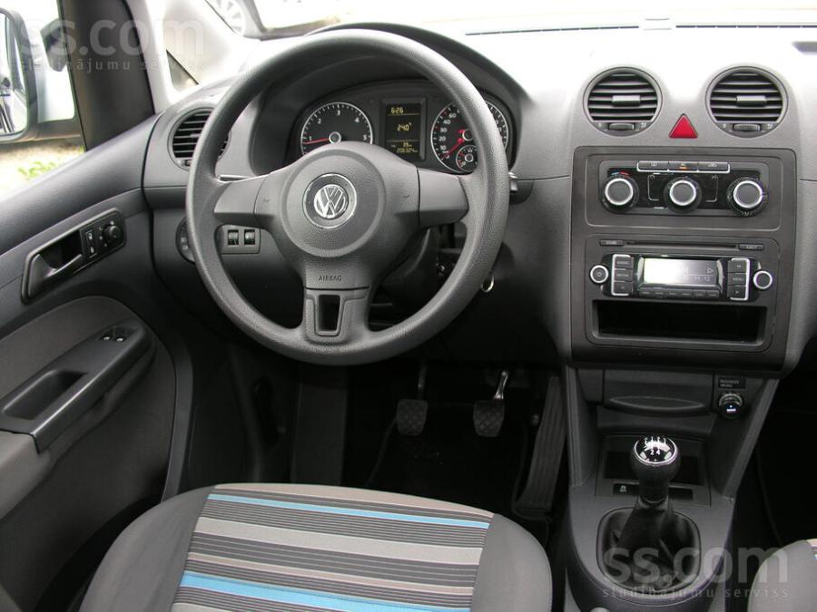 Pelēks Volkswagen Caddy 2011 Rīga, ar dzinēja tilpumu 1.60 L un nobraukumu 0 tūkst. km par 6950 €, foto 14 vietnē AUTOMOTO.COM.LV