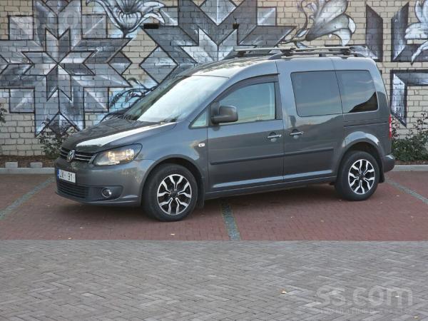 Pelēks Volkswagen Caddy 2011 Saldus, ar dzinēja tilpumu 2.00 L un nobraukumu 375 tūkst. km par 6950 €, foto 4 vietnē AUTOMOTO.COM.LV