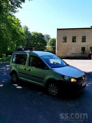 Grey Volkswagen Caddy 2011 in Riga, with an engine capacity of 1.60 L and mileage of 318 thousand km for 4000 €, photo 6 on AUTOMOTO.COM.LV