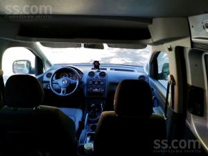Grey Volkswagen Caddy 2011 in Riga, with an engine capacity of 1.60 L and mileage of 318 thousand km for 4000 €, photo 10 on AUTOMOTO.COM.LV