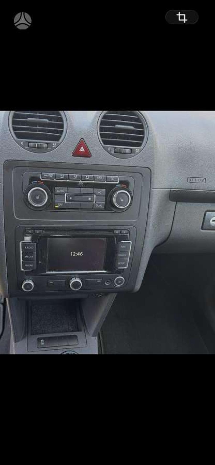 Pelēks Volkswagen Caddy 2011 Jurbarkas, ar dzinēja tilpumu 1.60 L un nobraukumu 208 tūkst. km par 6650 €, foto 9 vietnē AUTOMOTO.COM.LV