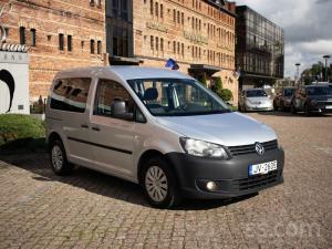 Grey Volkswagen Caddy 2011 in Liepaja, with an engine capacity of 1.60 L and mileage of 392 thousand km for 4000 €, photo  on AUTOMOTO.COM.LV