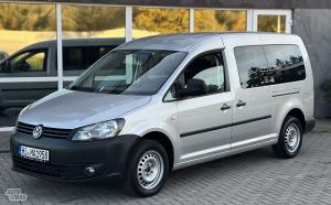 Grey Volkswagen Caddy 2011 in Radviliskis, with an engine capacity of 1.60 L and mileage of 248 thousand km for 6250 €, photo 4 on AUTOMOTO.COM.LV