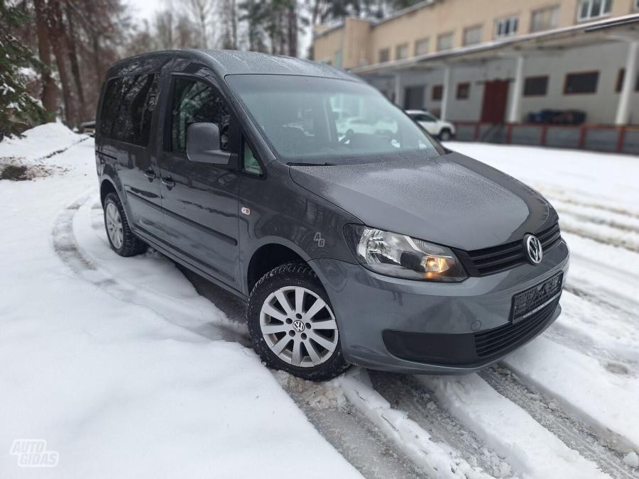 Pelēks Volkswagen Caddy 2012 Prienai, ar dzinēja tilpumu 1.60 L un nobraukumu 296 tūkst. km par 5750 €, foto 1 vietnē AUTOMOTO.COM.LV