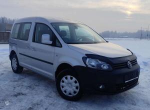 Pelēks Volkswagen Caddy 2012 Šauļi, ar dzinēja tilpumu 2.00 L un nobraukumu 247 tūkst. km par 6450 €, foto  vietnē AUTOMOTO.COM.LV