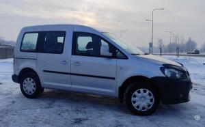 Pelēks Volkswagen Caddy 2012 Šauļi, ar dzinēja tilpumu 2.00 L un nobraukumu 247 tūkst. km par 6450 €, foto 2 vietnē AUTOMOTO.COM.LV