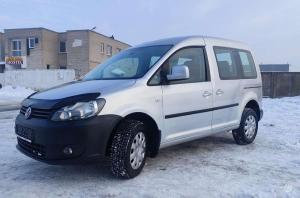Pelēks Volkswagen Caddy 2012 Šauļi, ar dzinēja tilpumu 2.00 L un nobraukumu 247 tūkst. km par 6450 €, foto 4 vietnē AUTOMOTO.COM.LV
