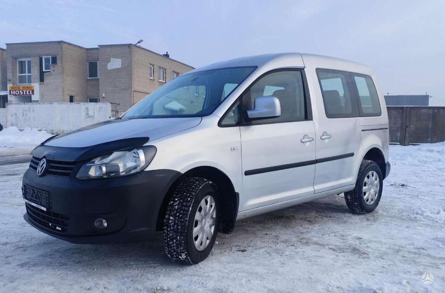 Pelēks Volkswagen Caddy 2012 Šauļi, ar dzinēja tilpumu 2.00 L un nobraukumu 247 tūkst. km par 6450 €, foto 4 vietnē AUTOMOTO.COM.LV