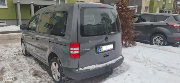 Grey Volkswagen Caddy 2012 in Vilnius, with an engine capacity of 1.20 L and mileage of 212 thousand km for 4950 €, photo 3 on AUTOMOTO.COM.LV