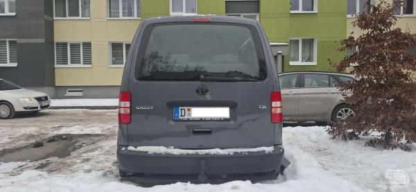 Grey Volkswagen Caddy 2012 in Vilnius, with an engine capacity of 1.20 L and mileage of 212 thousand km for 4950 €, photo 4 on AUTOMOTO.COM.LV