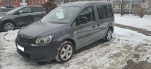 Grey Volkswagen Caddy 2012 in Vilnius, with an engine capacity of 1.20 L and mileage of 212 thousand km for 4950 €, photo 8 on AUTOMOTO.COM.LV