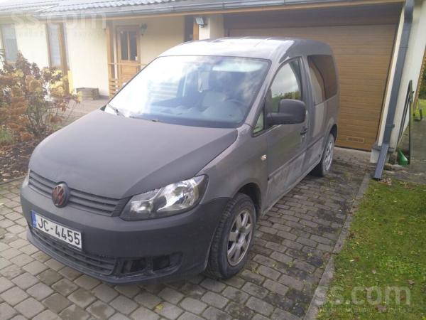 Pelēks Volkswagen Caddy 2012 Rīga, ar dzinēja tilpumu 1.60 L un nobraukumu 442 tūkst. km par 2700 €, foto 1 vietnē AUTOMOTO.COM.LV