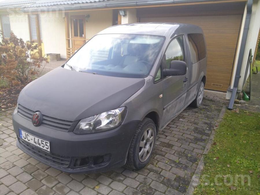 Pelēks Volkswagen Caddy 2012 Rīga, ar dzinēja tilpumu 1.60 L un nobraukumu 442 tūkst. km par 2700 €, foto 1 vietnē AUTOMOTO.COM.LV