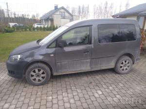 Pelēks Volkswagen Caddy 2012 Rīga, ar dzinēja tilpumu 1.60 L un nobraukumu 442 tūkst. km par 2700 €, foto 7 vietnē AUTOMOTO.COM.LV