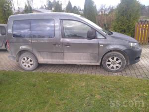 Pelēks Volkswagen Caddy 2012 Rīga, ar dzinēja tilpumu 1.60 L un nobraukumu 442 tūkst. km par 2700 €, foto 8 vietnē AUTOMOTO.COM.LV