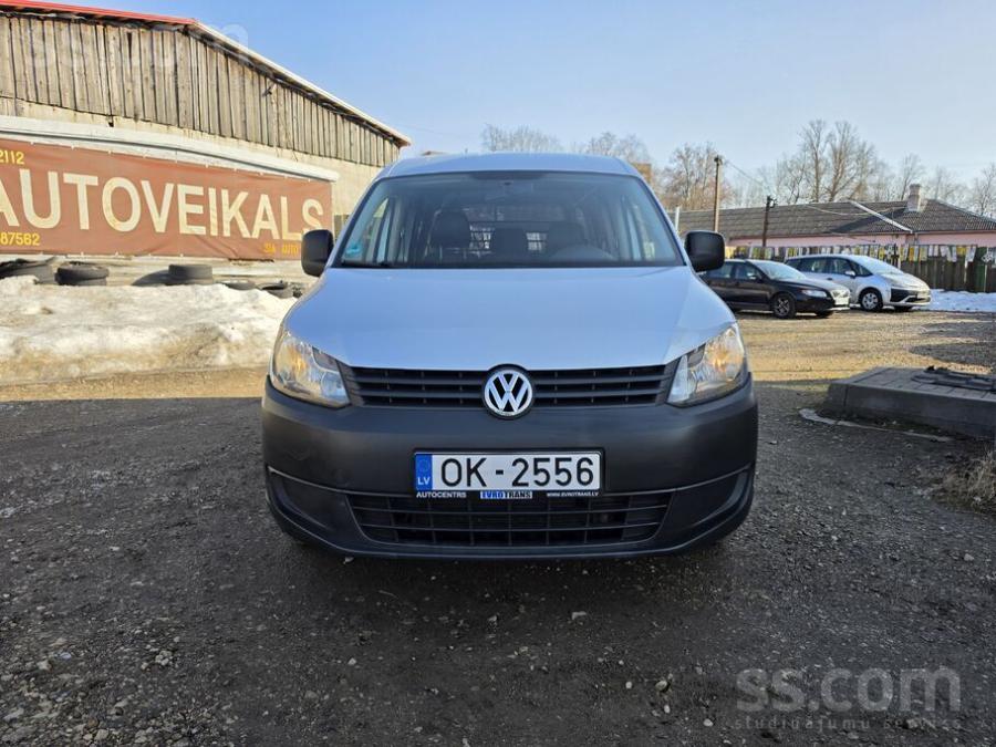 Grey Volkswagen Caddy 2012 in Rezekne, with an engine capacity of 1.60 L and mileage of 0 thousand km for 4700 €, photo 8 on AUTOMOTO.COM.LV