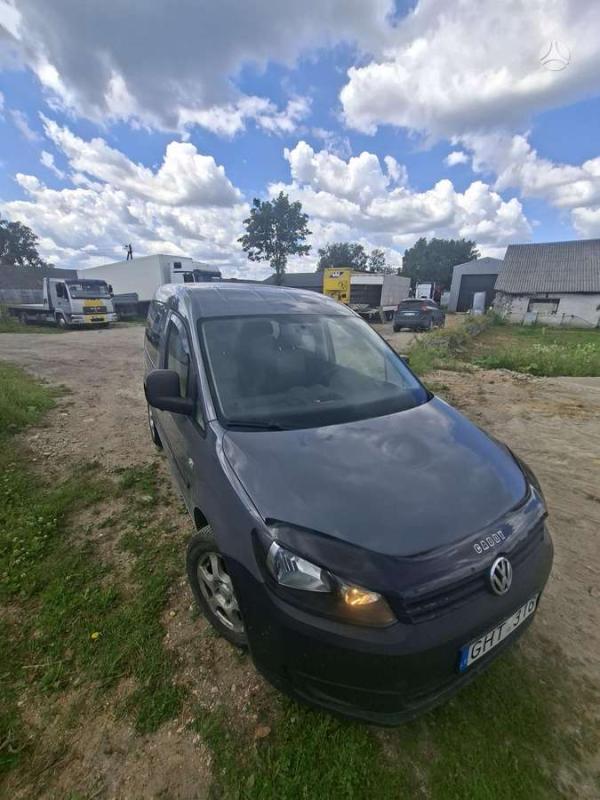 Grey Volkswagen Caddy 2012 in Vilnius, with an engine capacity of 1.97 L and mileage of 254 thousand km for 4840 €, photo 2 on AUTOMOTO.COM.LV