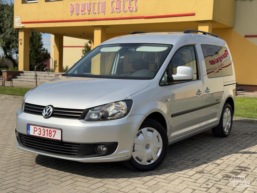 Grey Volkswagen Caddy 2012 in Kaisiadorys, with an engine capacity of 1.60 L and mileage of 262 thousand km for 5950 €, photo 1 on AUTOMOTO.COM.LV