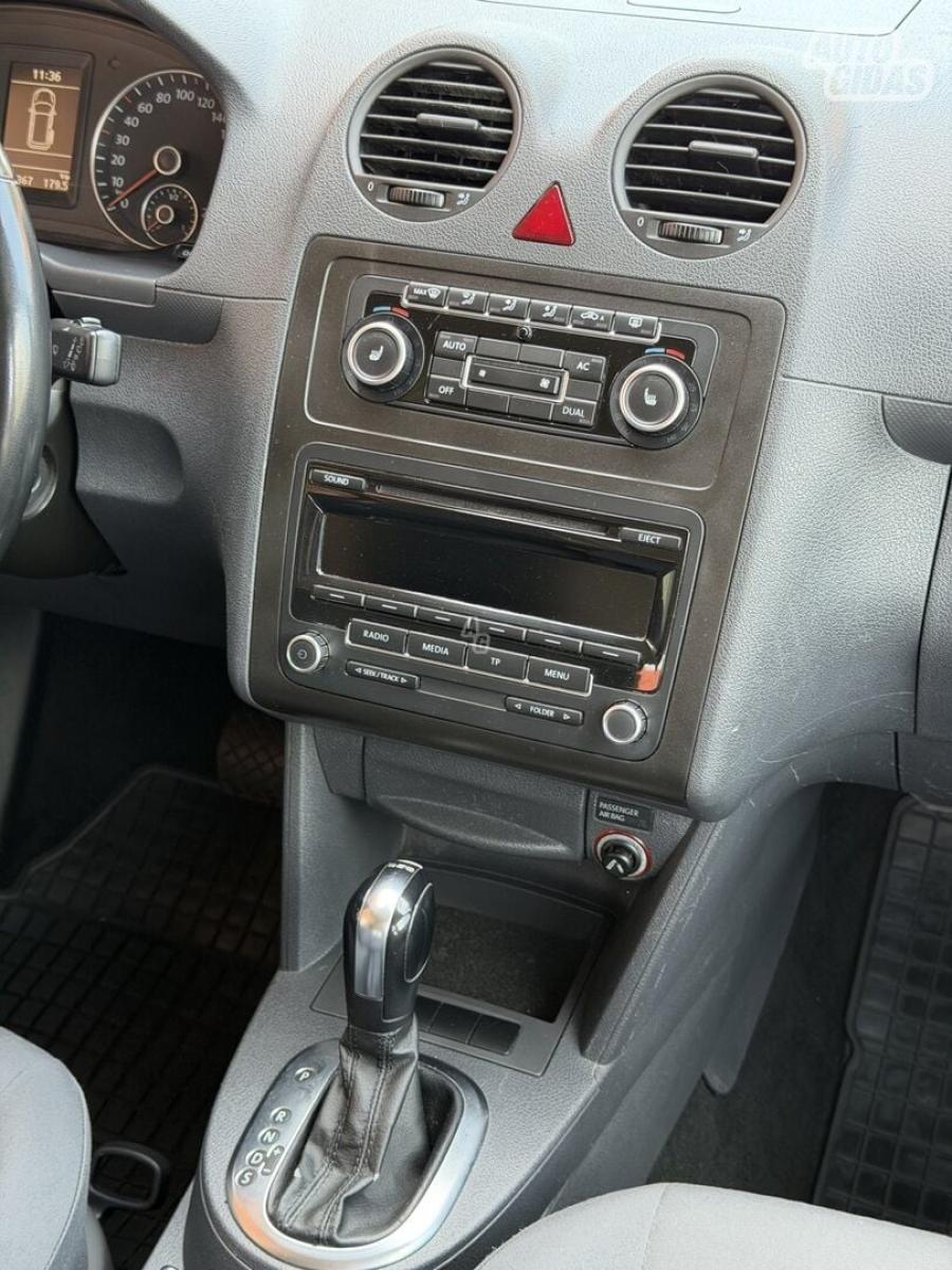 Grey Volkswagen Caddy 2012 in Kaisiadorys, with an engine capacity of 1.60 L and mileage of 262 thousand km for 5950 €, photo 28 on AUTOMOTO.COM.LV