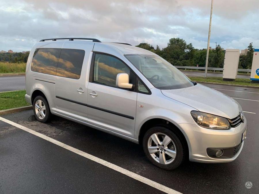 Pelēks Volkswagen Caddy 2012 Kauņa, ar dzinēja tilpumu 1.60 L un nobraukumu 195 tūkst. km par 9500 €, foto 1 vietnē AUTOMOTO.COM.LV