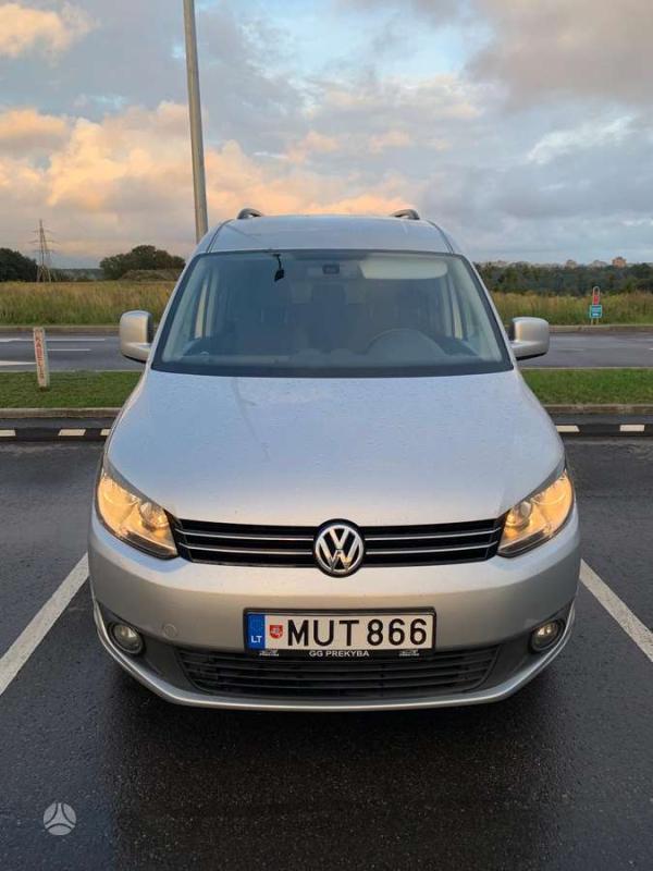 Pelēks Volkswagen Caddy 2012 Kauņa, ar dzinēja tilpumu 1.60 L un nobraukumu 195 tūkst. km par 9500 €, foto 3 vietnē AUTOMOTO.COM.LV
