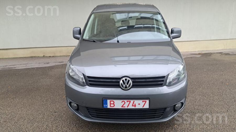 Grey Volkswagen Caddy 2012 in Ogre, with an engine capacity of 1.20 L and mileage of 242 thousand km for 5950 €, photo 4 on AUTOMOTO.COM.LV