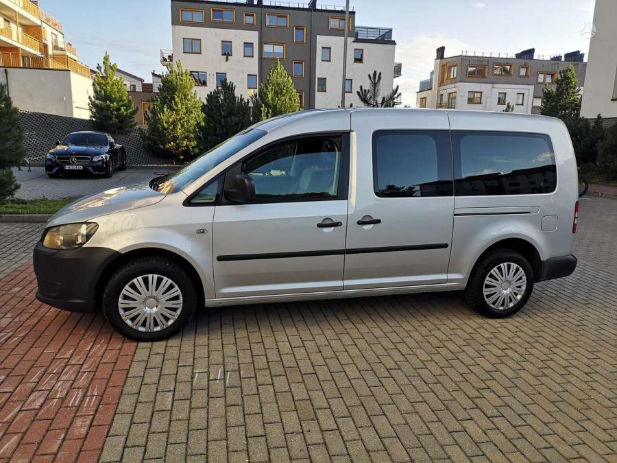 Pelēks Volkswagen Caddy 2012 Klaipėda, ar dzinēja tilpumu 1.60 L un nobraukumu 300 tūkst. km par 4700 €, foto 3 vietnē AUTOMOTO.COM.LV