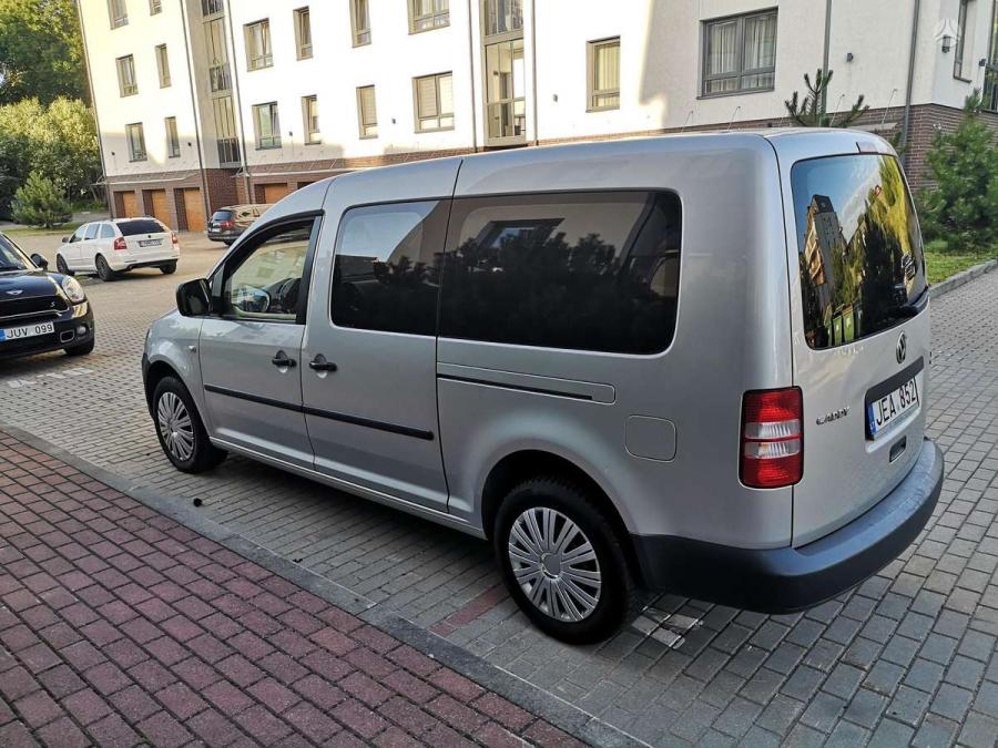Pelēks Volkswagen Caddy 2012 Klaipėda, ar dzinēja tilpumu 1.60 L un nobraukumu 300 tūkst. km par 4700 €, foto 10 vietnē AUTOMOTO.COM.LV