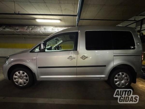 Grey Volkswagen Caddy 2013 in Vilnius, with an engine capacity of 1.60 L and mileage of 305 thousand km for 6100 €, photo 3 on AUTOMOTO.COM.LV