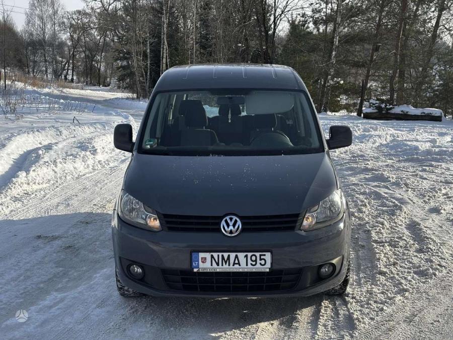 Pelēks Volkswagen Caddy 2013 Utena, ar dzinēja tilpumu 2.00 L un nobraukumu 253 tūkst. km par 7350 €, foto 2 vietnē AUTOMOTO.COM.LV