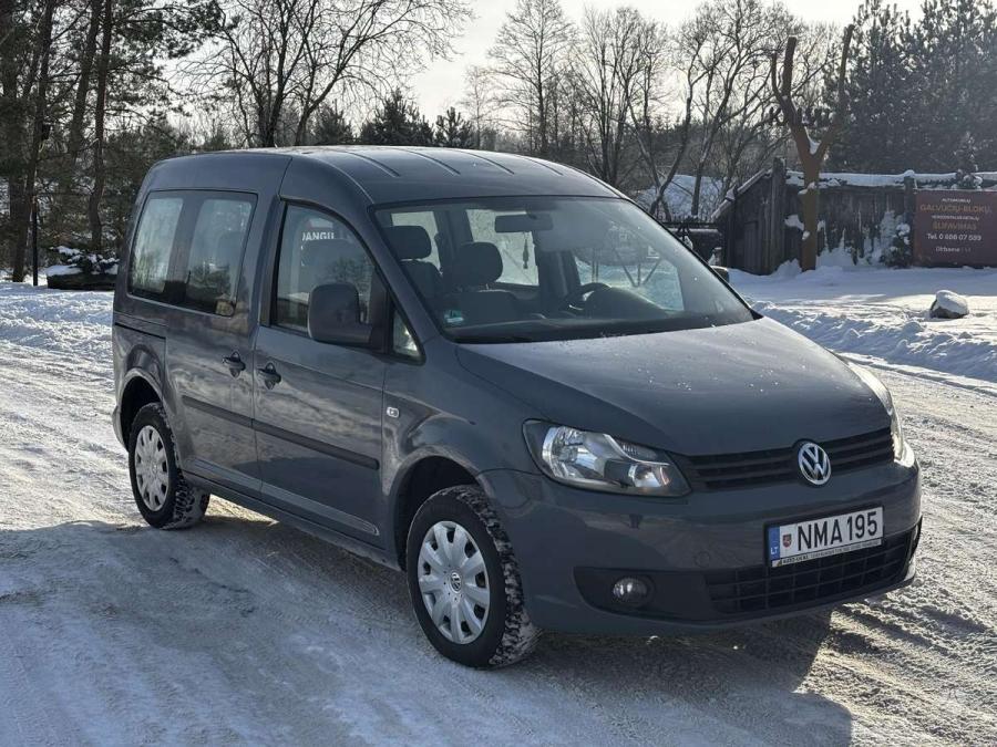 Pelēks Volkswagen Caddy 2013 Utena, ar dzinēja tilpumu 2.00 L un nobraukumu 253 tūkst. km par 7350 €, foto 3 vietnē AUTOMOTO.COM.LV