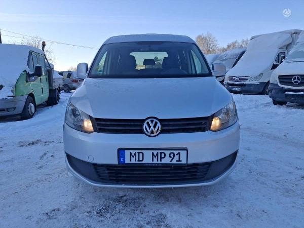 Grey Volkswagen Caddy 2013 in Radviliskis, with an engine capacity of 1.60 L and mileage of 245 thousand km for 5650 €, photo 2 on AUTOMOTO.COM.LV