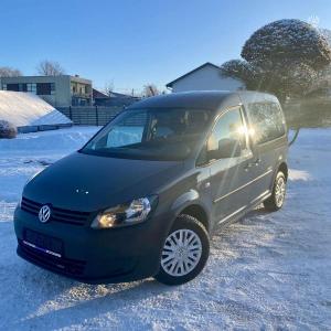 Grey Volkswagen Caddy 2013 in Marijampole, with an engine capacity of 1.20 L and mileage of 230 thousand km for 5700 €, photo  on AUTOMOTO.COM.LV