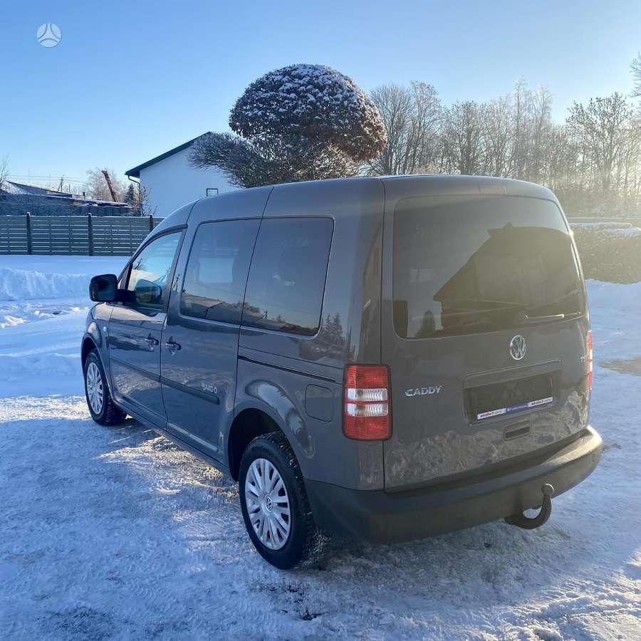 Grey Volkswagen Caddy 2013 in Marijampole, with an engine capacity of 1.20 L and mileage of 230 thousand km for 5700 €, photo 2 on AUTOMOTO.COM.LV