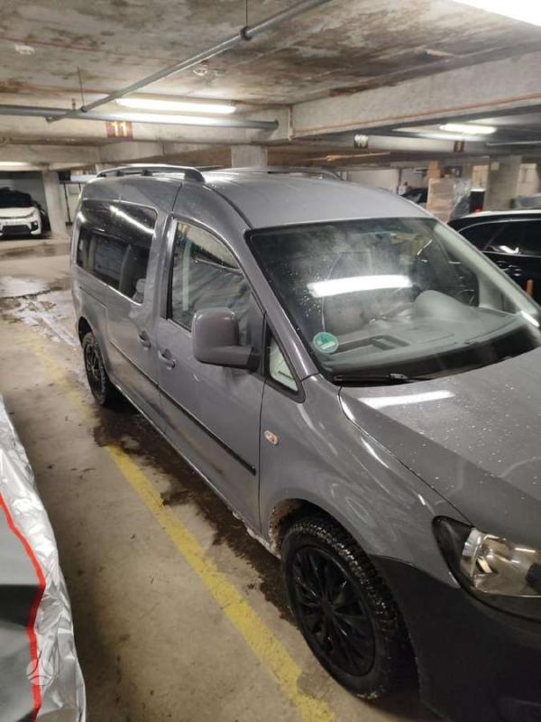 Pelēks Volkswagen Caddy 2013 Kauņa, ar dzinēja tilpumu 1.60 L un nobraukumu 308 tūkst. km par 7700 €, foto 2 vietnē AUTOMOTO.COM.LV