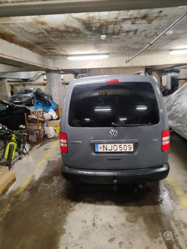 Pelēks Volkswagen Caddy 2013 Kauņa, ar dzinēja tilpumu 1.60 L un nobraukumu 308 tūkst. km par 7700 €, foto 6 vietnē AUTOMOTO.COM.LV