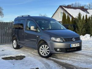 Grey Volkswagen Caddy 2013 in Kedainiai, with an engine capacity of 1.97 L and mileage of 82 thousand km for 14300 €, photo 2 on AUTOMOTO.COM.LV