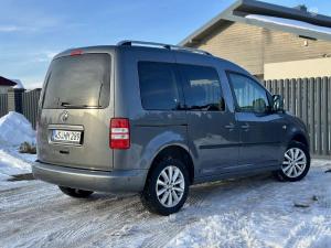 Grey Volkswagen Caddy 2013 in Kedainiai, with an engine capacity of 1.97 L and mileage of 82 thousand km for 14300 €, photo 5 on AUTOMOTO.COM.LV