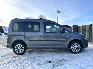Grey Volkswagen Caddy 2013 in Kedainiai, with an engine capacity of 1.97 L and mileage of 82 thousand km for 14300 €, photo 6 on AUTOMOTO.COM.LV