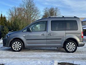 Grey Volkswagen Caddy 2013 in Kedainiai, with an engine capacity of 1.97 L and mileage of 82 thousand km for 14300 €, photo 7 on AUTOMOTO.COM.LV