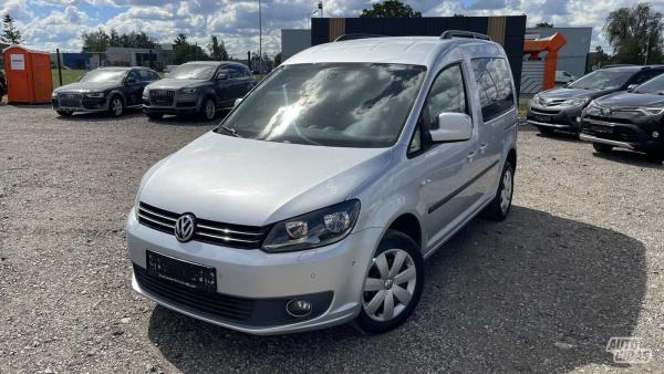 Grey Volkswagen Caddy 2013 in Marijampole, with an engine capacity of 1.60 L and mileage of 261 thousand km for 7690 €, photo 1 on AUTOMOTO.COM.LV