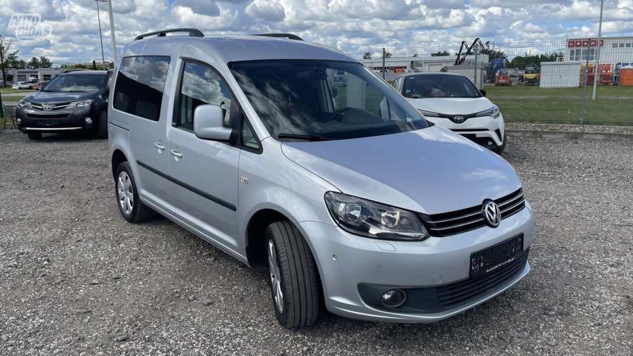Grey Volkswagen Caddy 2013 in Marijampole, with an engine capacity of 1.60 L and mileage of 261 thousand km for 7690 €, photo 4 on AUTOMOTO.COM.LV