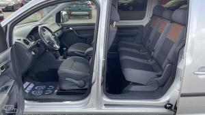 Grey Volkswagen Caddy 2013 in Marijampole, with an engine capacity of 1.60 L and mileage of 261 thousand km for 7690 €, photo 19 on AUTOMOTO.COM.LV