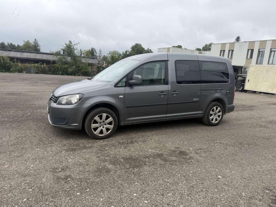 Pelēks Volkswagen Caddy 2013 Kauņa, ar dzinēja tilpumu 1.60 L un nobraukumu 410 tūkst. km par 3900 €, foto 1 vietnē AUTOMOTO.COM.LV