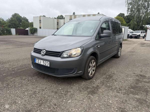Pelēks Volkswagen Caddy 2013 Kauņa, ar dzinēja tilpumu 1.60 L un nobraukumu 410 tūkst. km par 3900 €, foto 2 vietnē AUTOMOTO.COM.LV